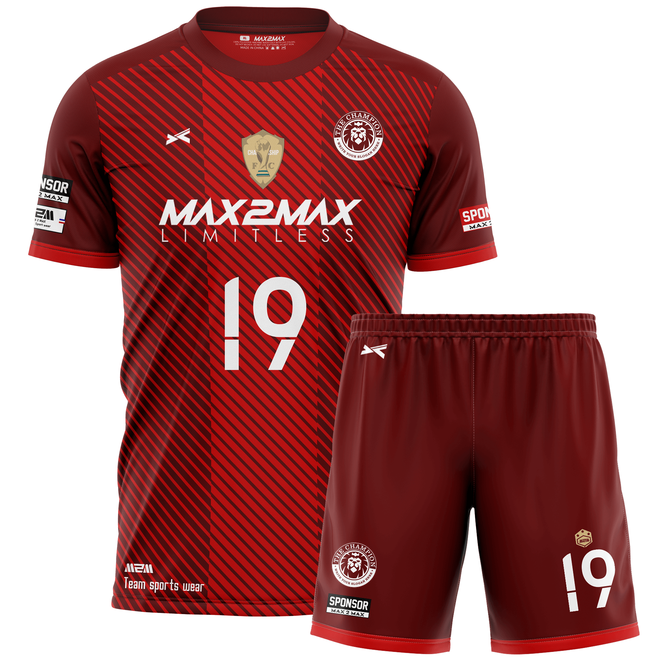 サッカーユニフォーム - 1061 - MAX2MAX