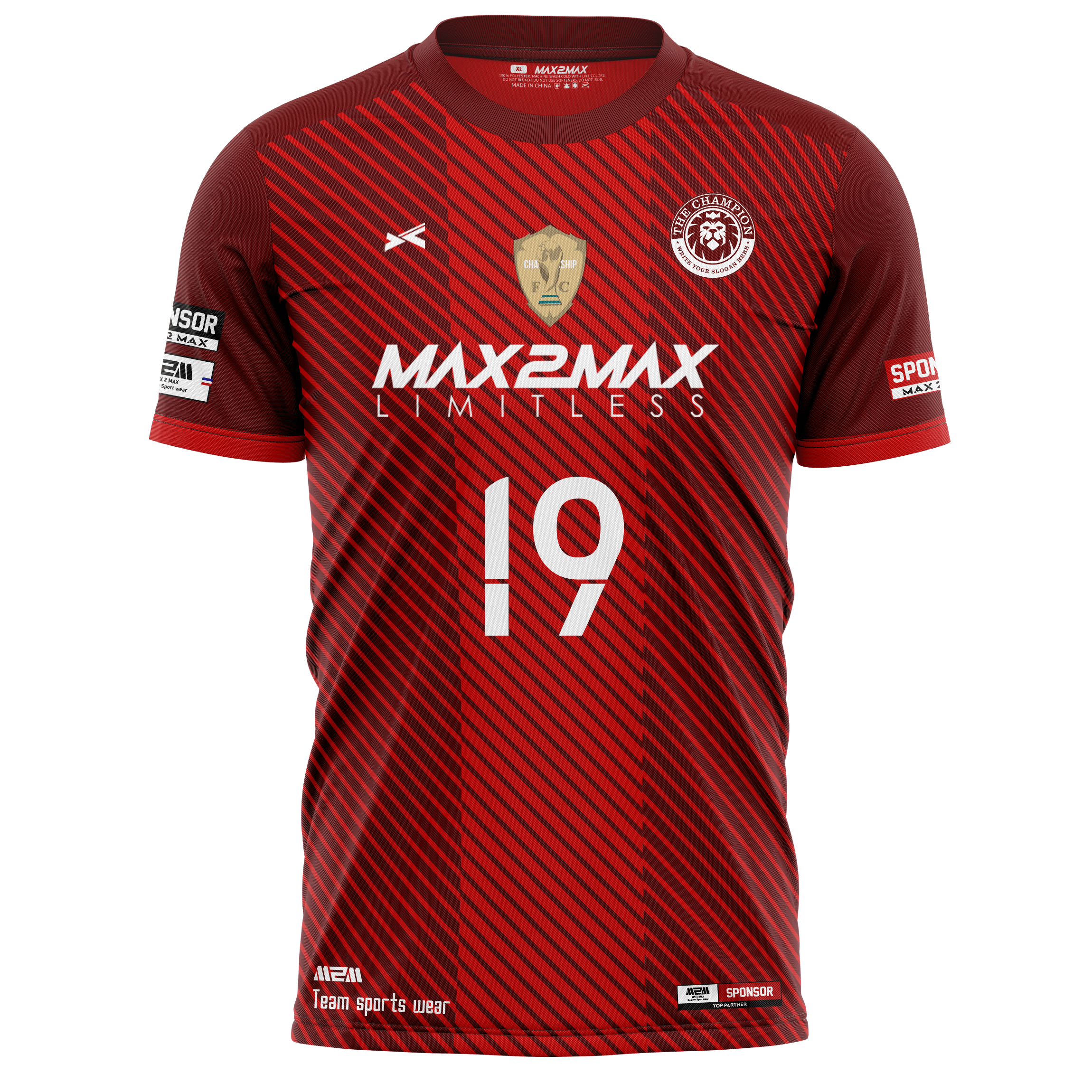 サッカーユニフォーム - 1061 - MAX2MAX