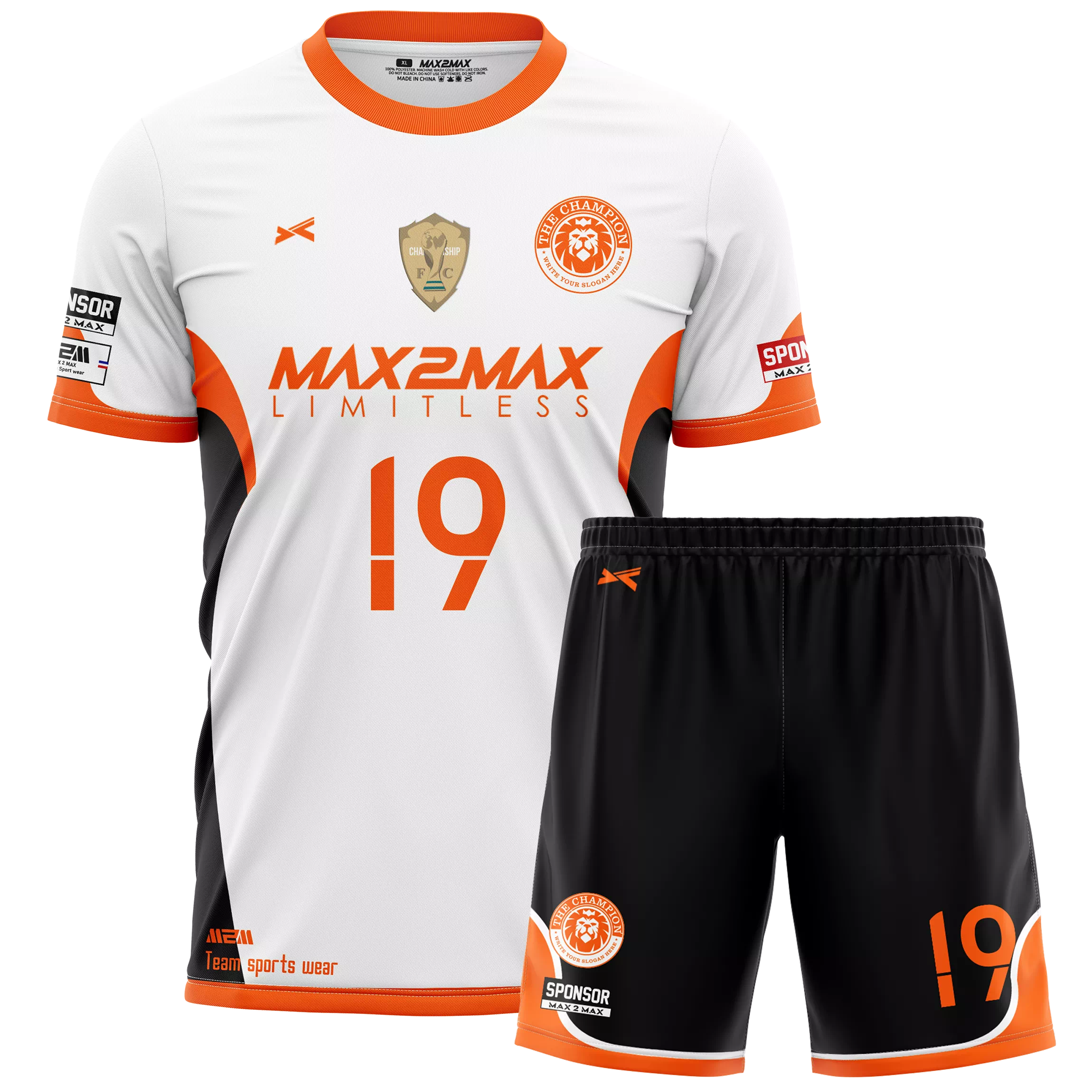 サッカーユニフォーム - 1077 - MAX2MAX