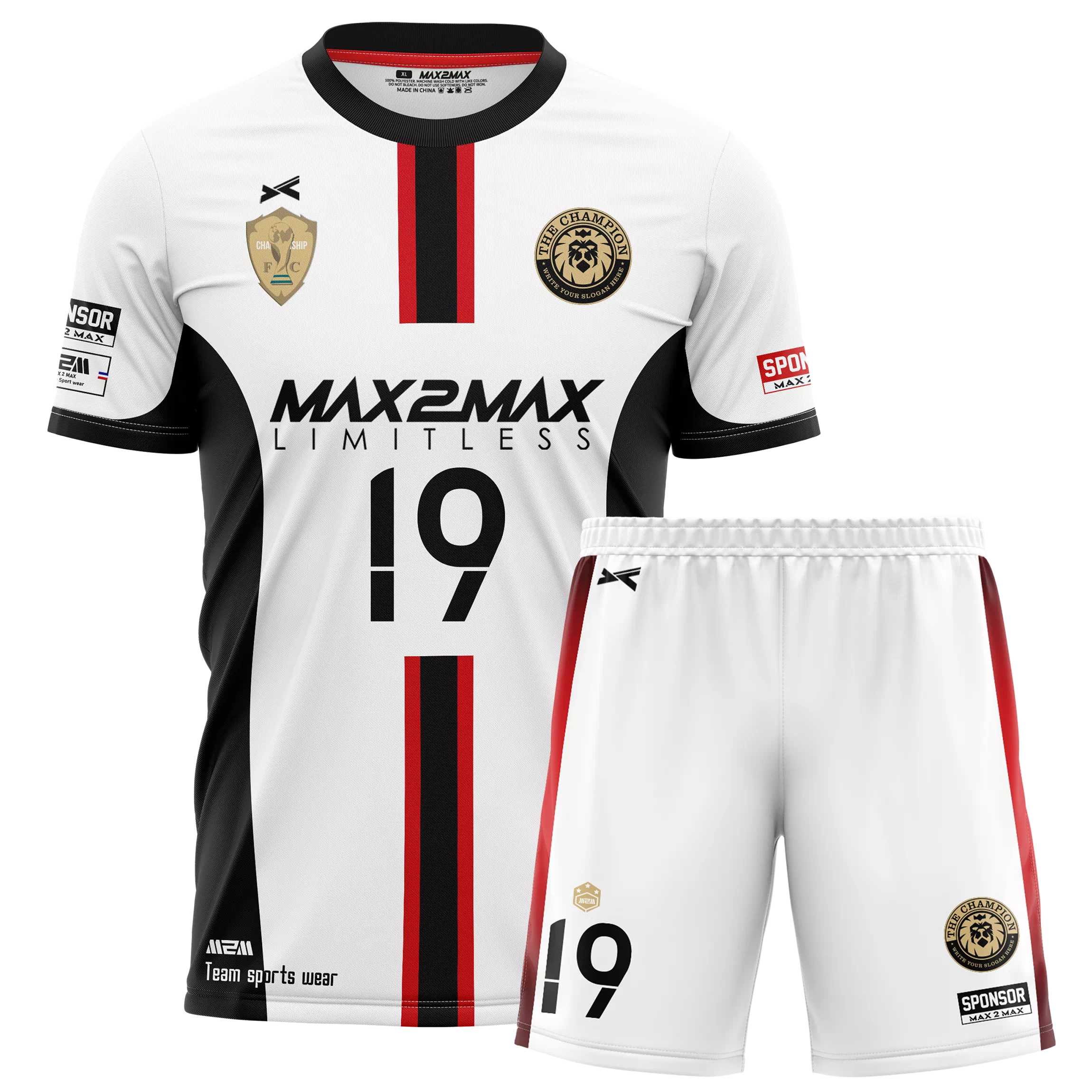 サッカーユニフォーム - 1105 - MAX2MAX