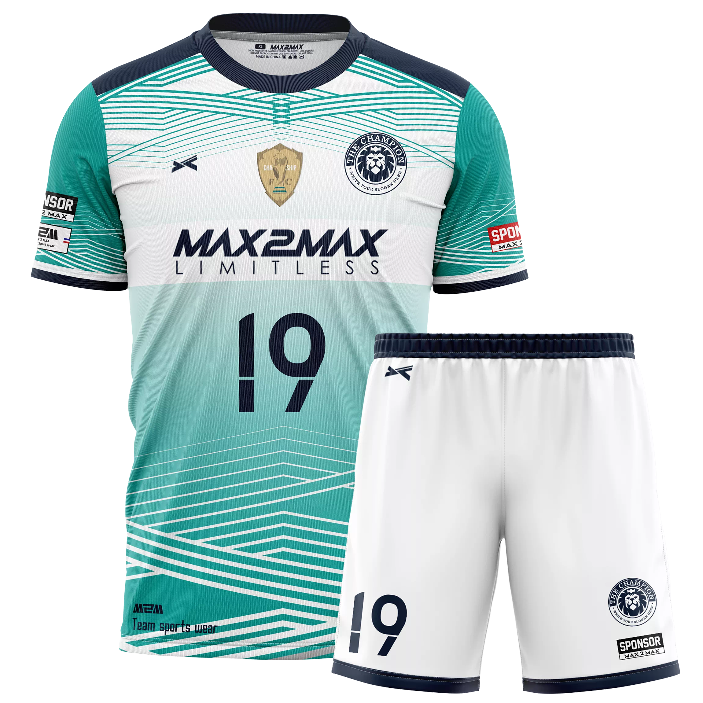 サッカーユニフォーム - 1116 - MAX2MAX