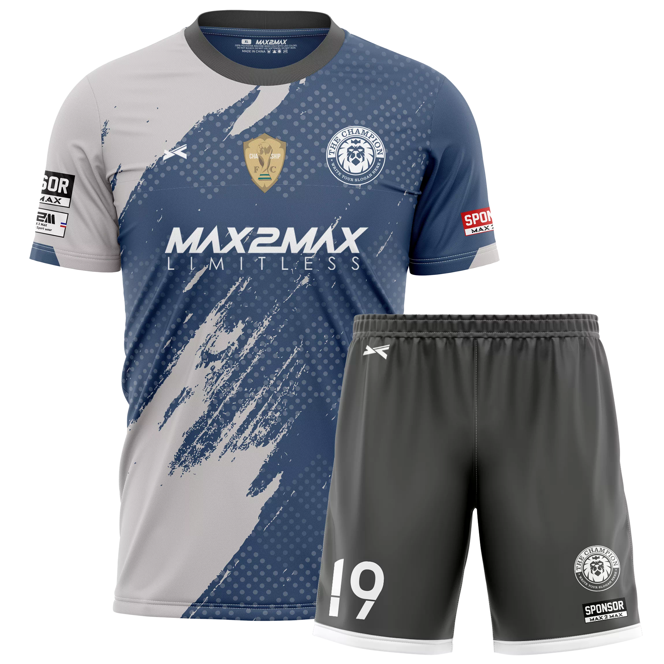 サッカーユニフォーム - 1147 - MAX2MAX