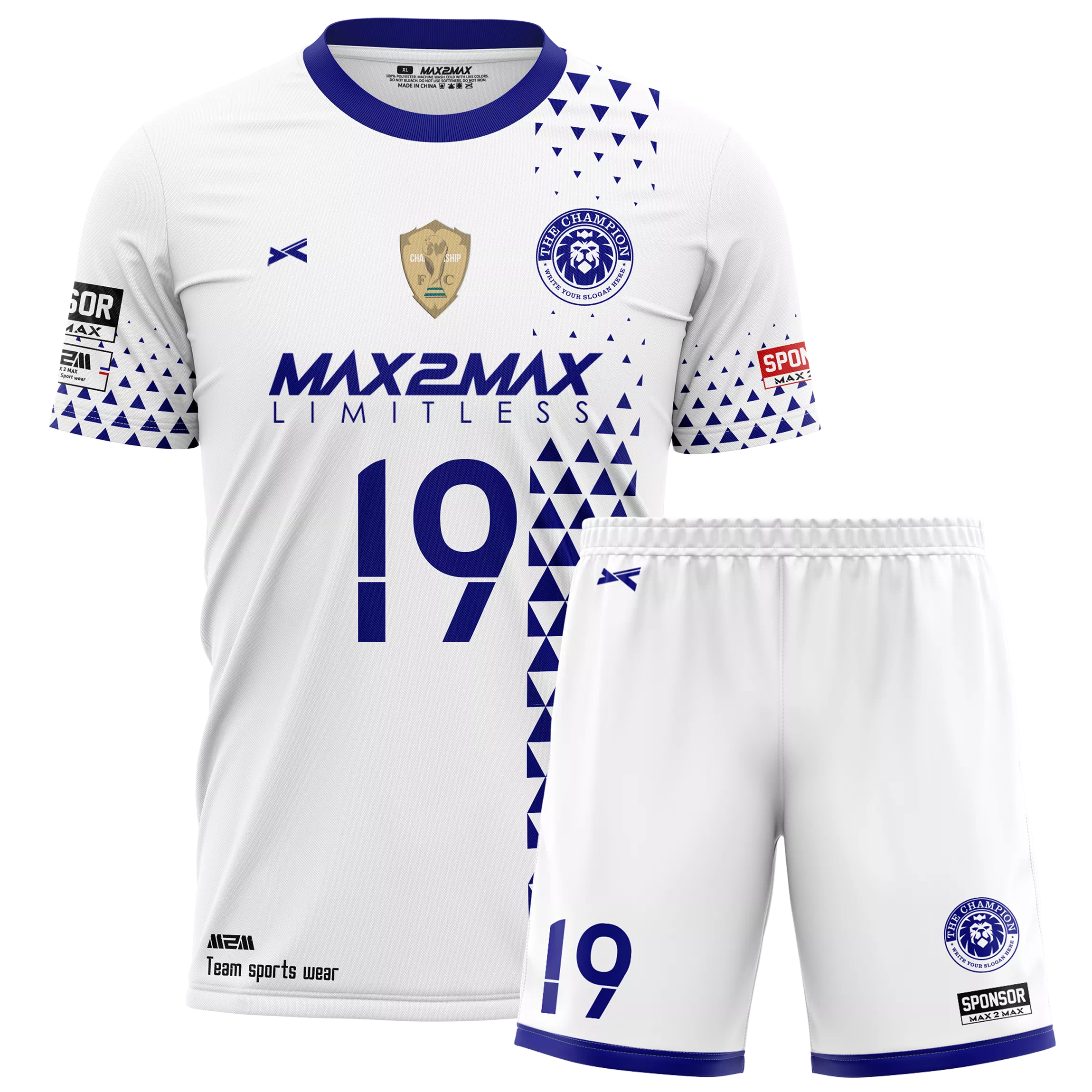 サッカーユニフォーム - 1181 - MAX2MAX