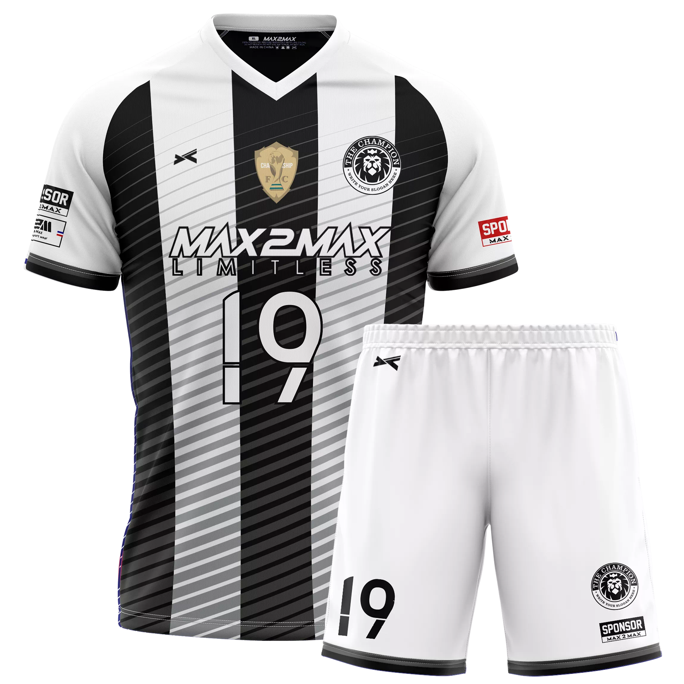 サッカーユニフォーム - 1210 - MAX2MAX