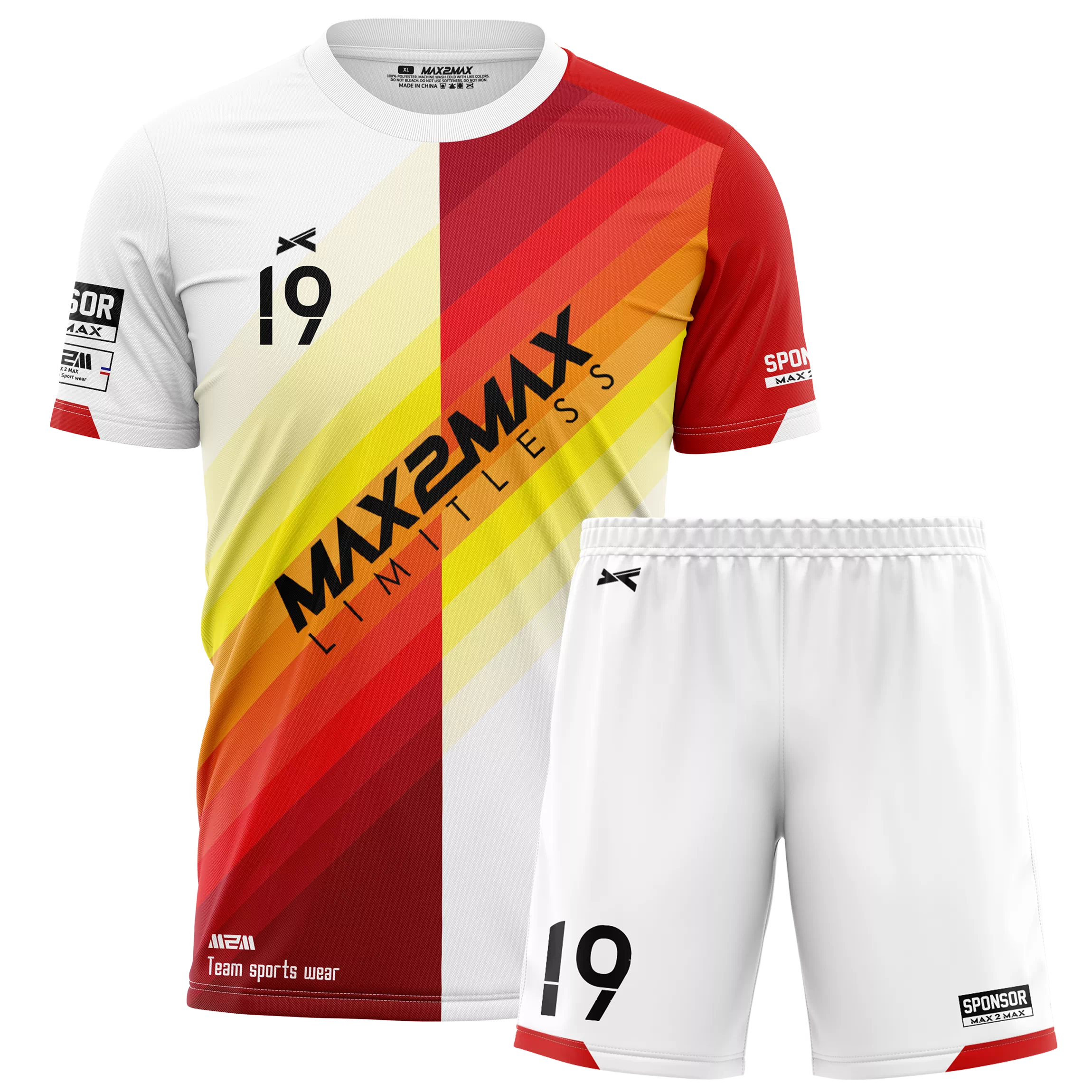 サッカーユニフォーム - 1215 - MAX2MAX