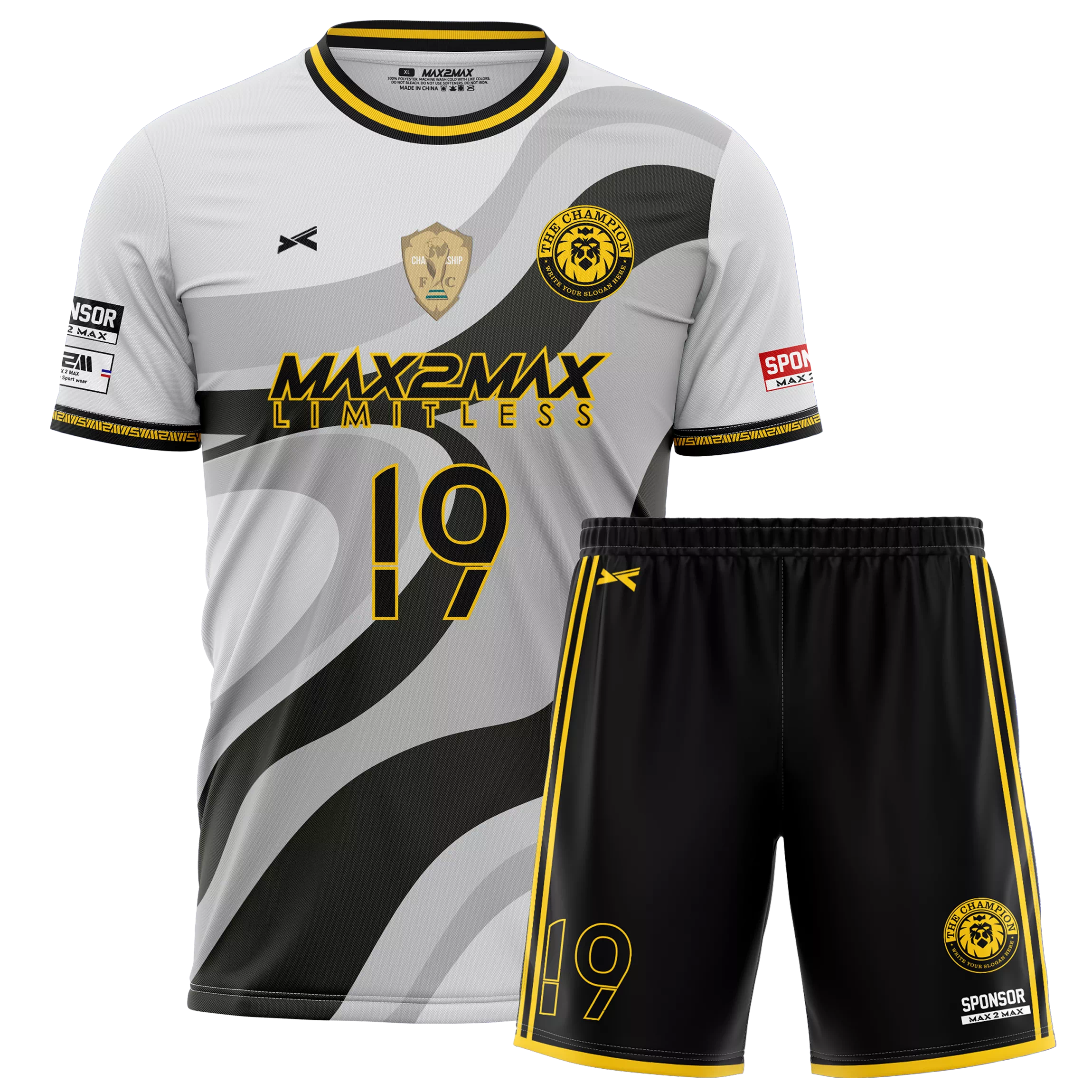 サッカーユニフォーム - 1245 - MAX2MAX