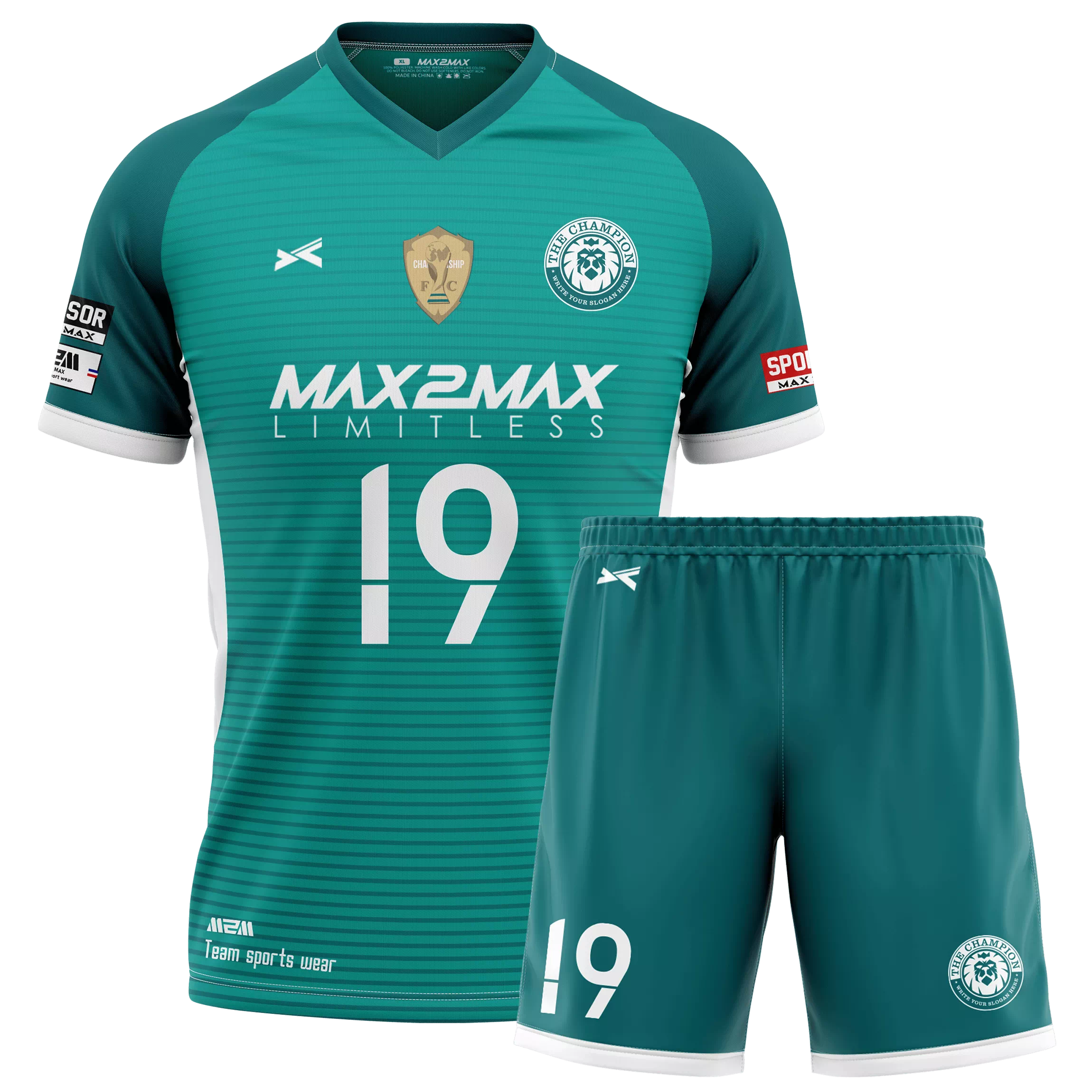 サッカーユニフォーム - 1262 - MAX2MAX