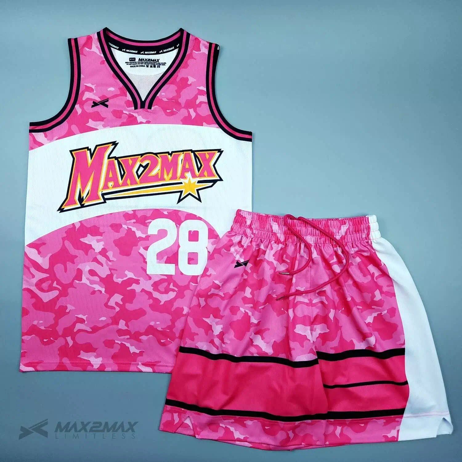 バスケ ユニフォーム –PINK SECRETS MAX2MAX - MAX2MAX