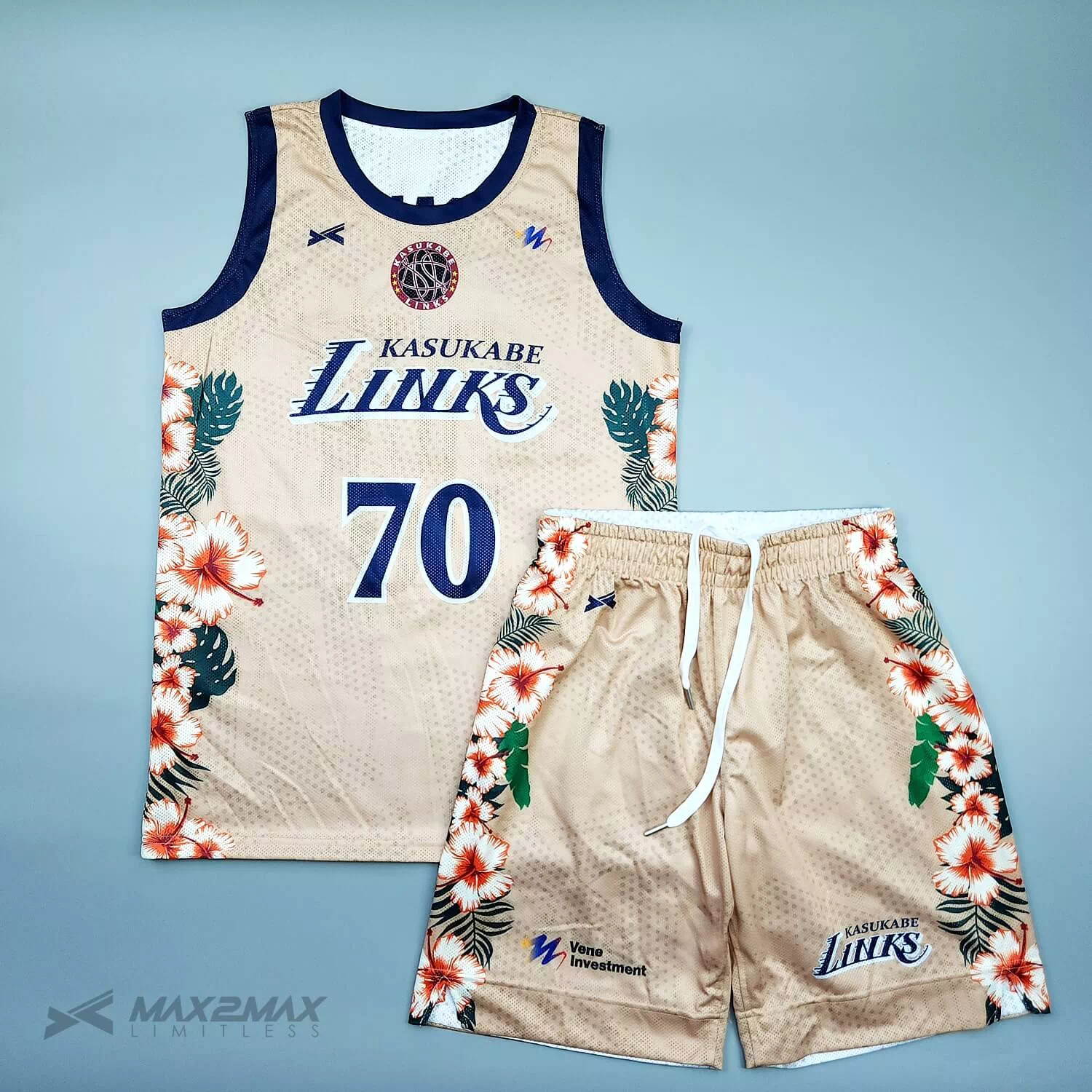 バスケ ユニフォーム LINKS Reversible - MAX2MAX