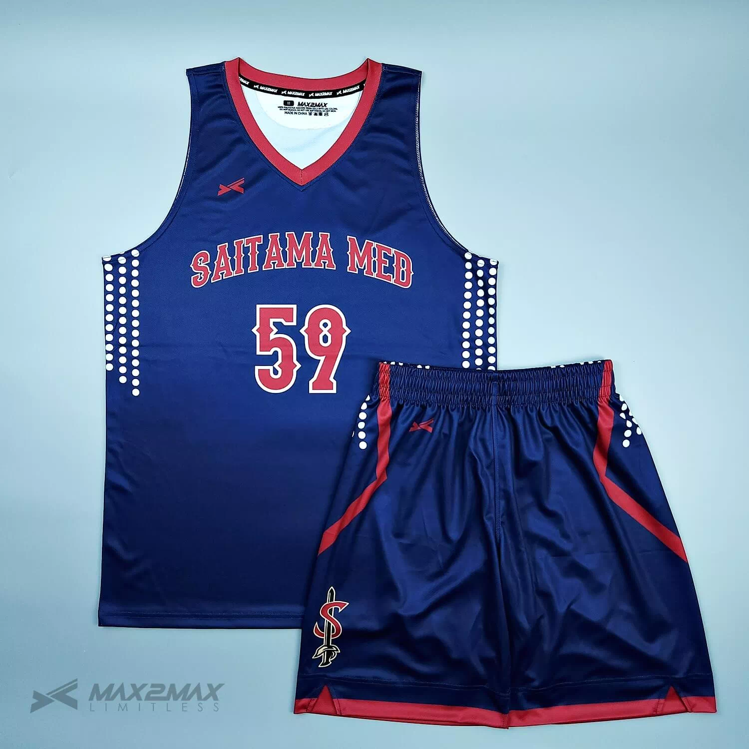 バスケ ユニフォーム SAITAMA MED_1st - MAX2MAX