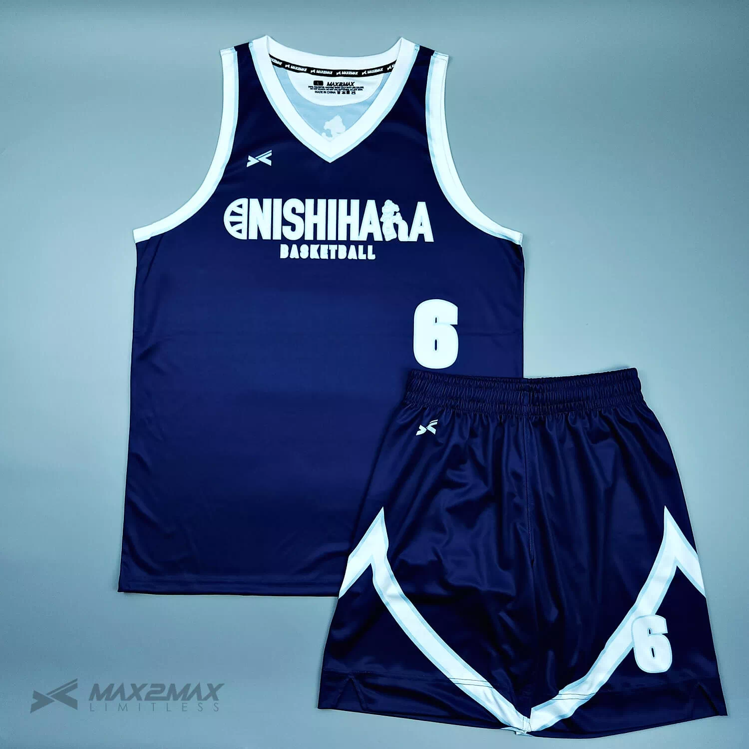 バスケ ユニフォーム SHUN NISHIHARA_1st - MAX2MAX