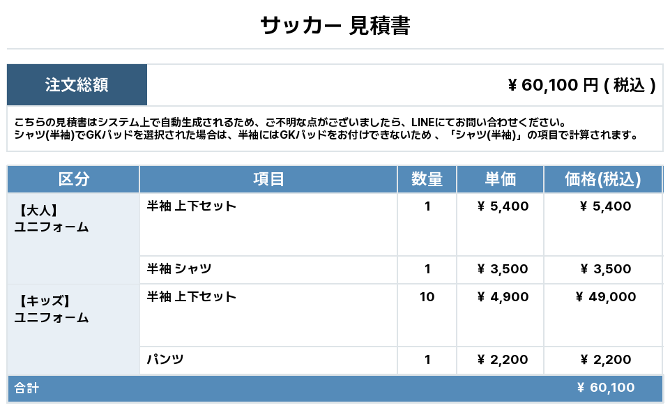 250911_VAMOS.SC_ユニフォーム1st追加_サッカー見積書 - MAX2MAX